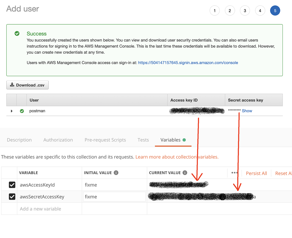 Create AWS Signature with Postman | by Valentin Despa | APIs with ...
