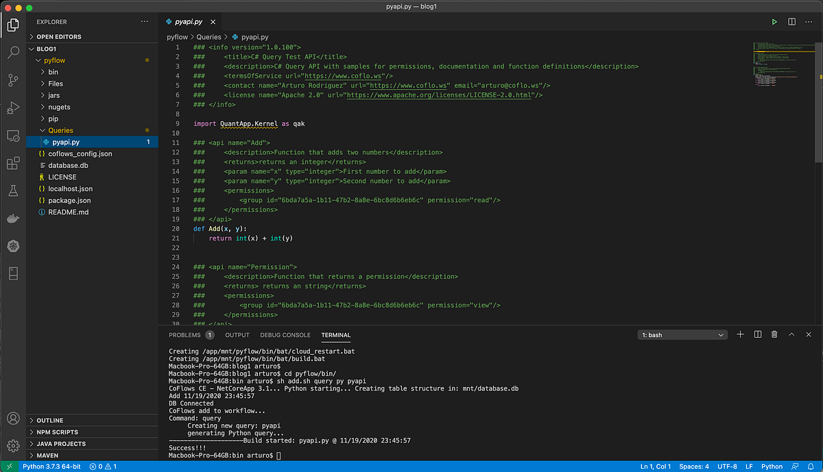 CoFlows Tutorial 1 — Simple WebAPI in only 4 lines (C#, F#, Java, Scala, JS or Python) | by ...