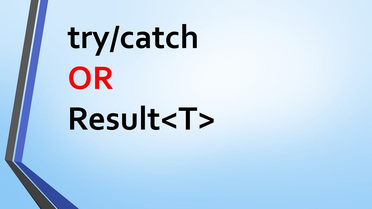 Throwing Exception vs returning Error | by Mohammadreza Tarkhan | Dev Genius