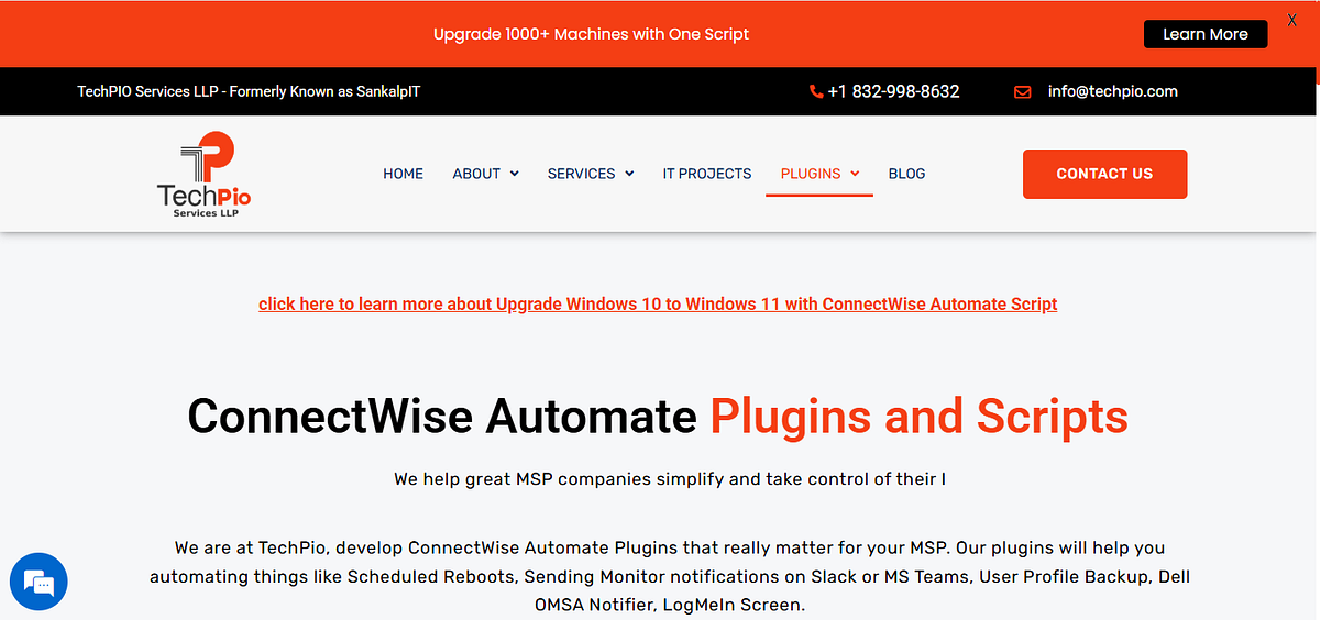 TechPio Plugins: Automate & Dominate Your MSP with ConnectWise Automate | by Tunganh | Jun, 2025 ...
