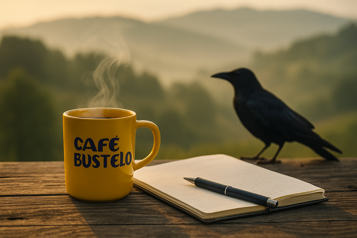 Coffee, Crows, and Connection. Reflections from a quiet morning on ...