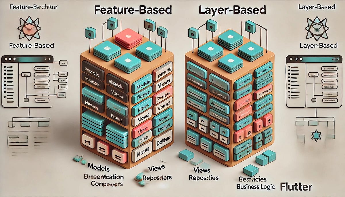Flutter App Architecture: Feature-Based vs. Layer-Based Folder ...