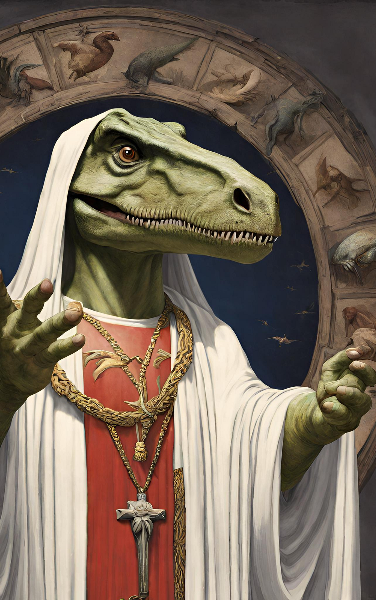 Gospel of Dinosaur Messiah: The Church & Veloci-Rapture | by Brandon M ...