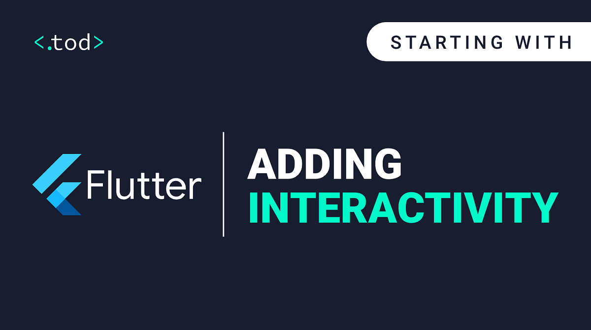 Starting with Flutter: Adding interactivity | by Enrico Ori | TheOtherDev/s | Medium