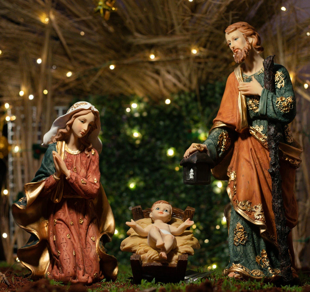 In the manger. Matthew 1:21 (NET) “She will give birth… | by Aderonke ...