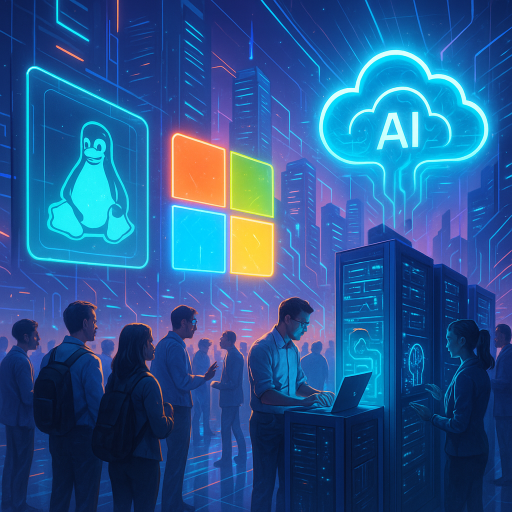 Microsoft Open Source AI Cloud: Linux to Azure Kubernetes Journey | by ...