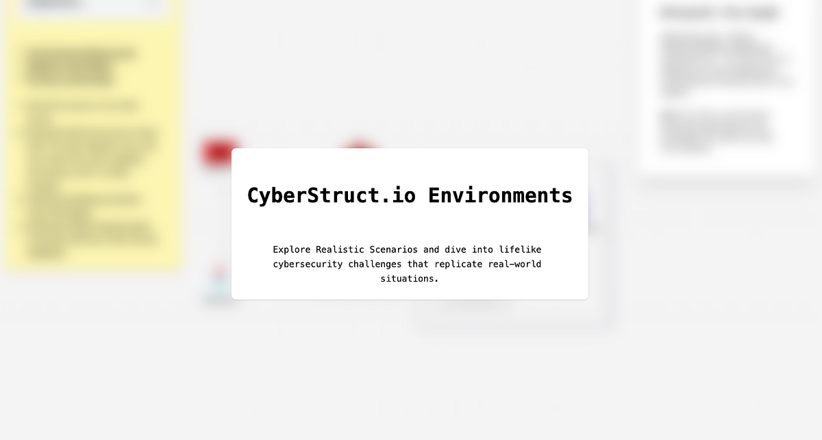 Mastering Cybersecurity: An In-Depth Guide to cyberstruct.io | by ...