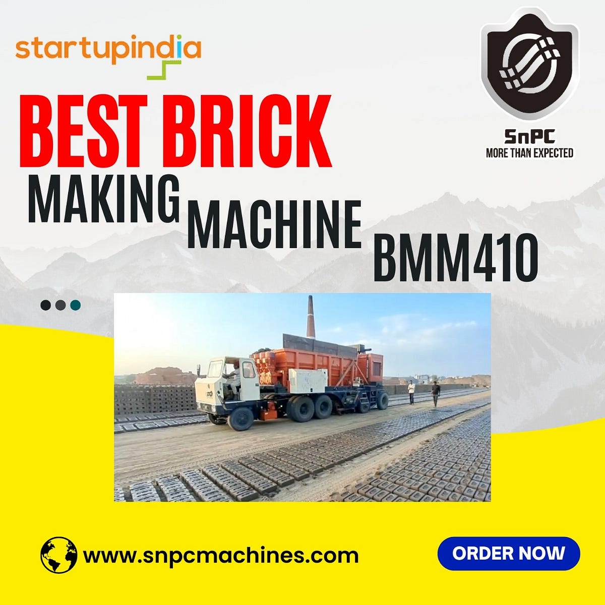 Building your dreams with bricks. BMM410 BMM410 is a fully automatic ...