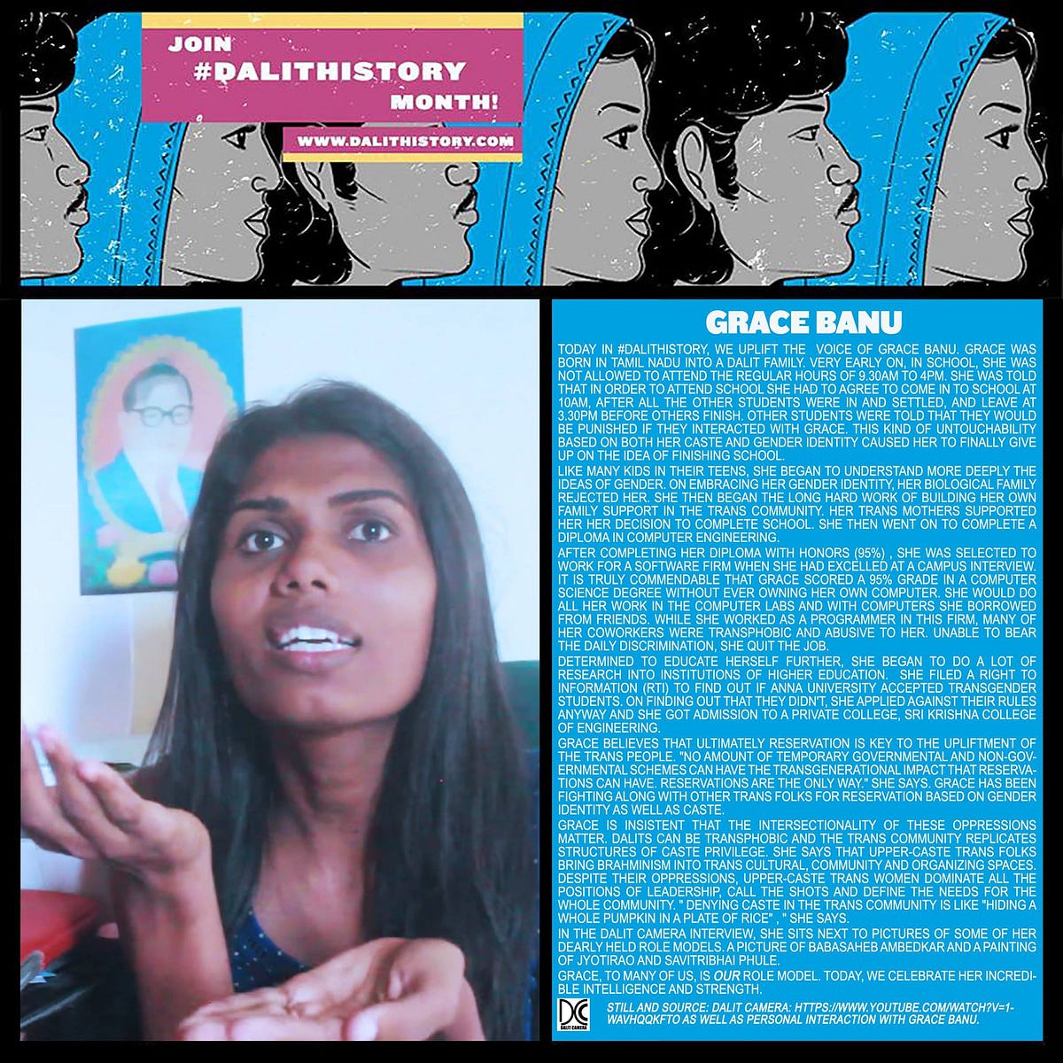Grace Banu — A Role Model for All | by Dalit History Month | Medium