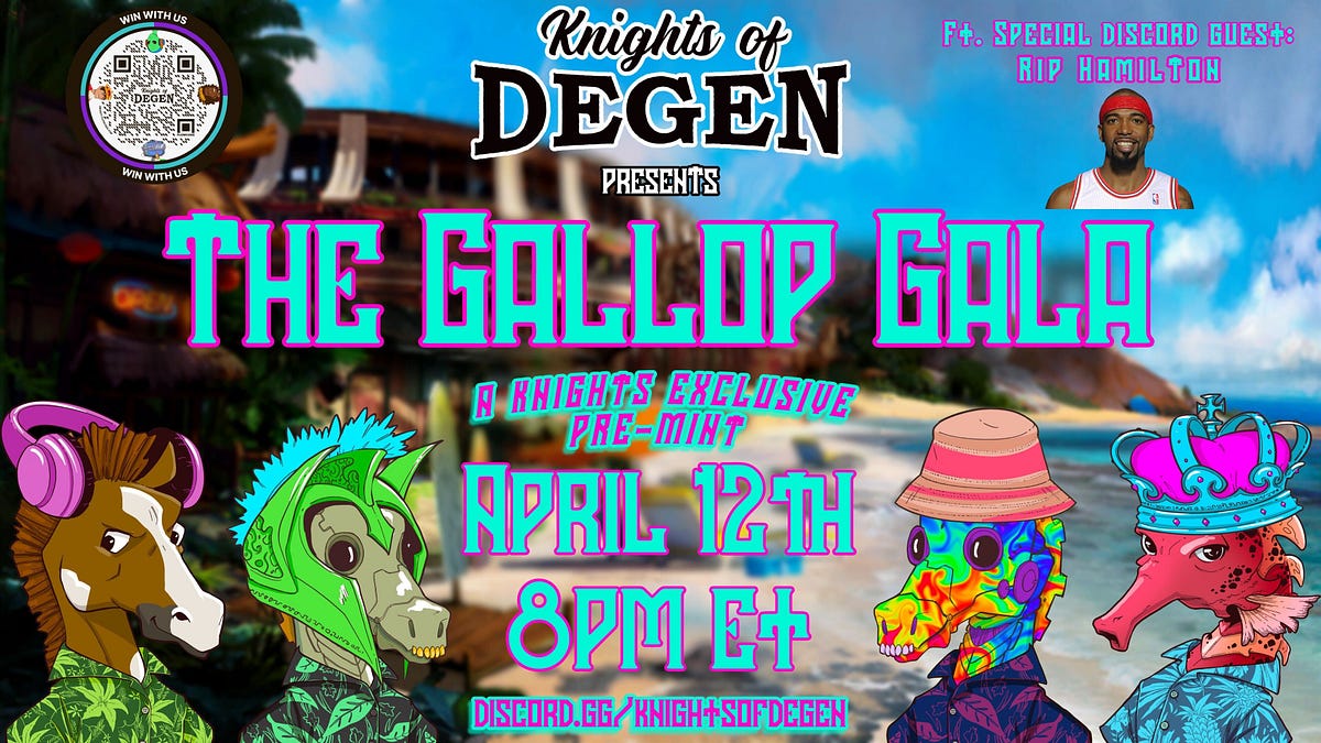 The Gallop Gala & Steedz Mint Details | by Knights of Degen | Medium