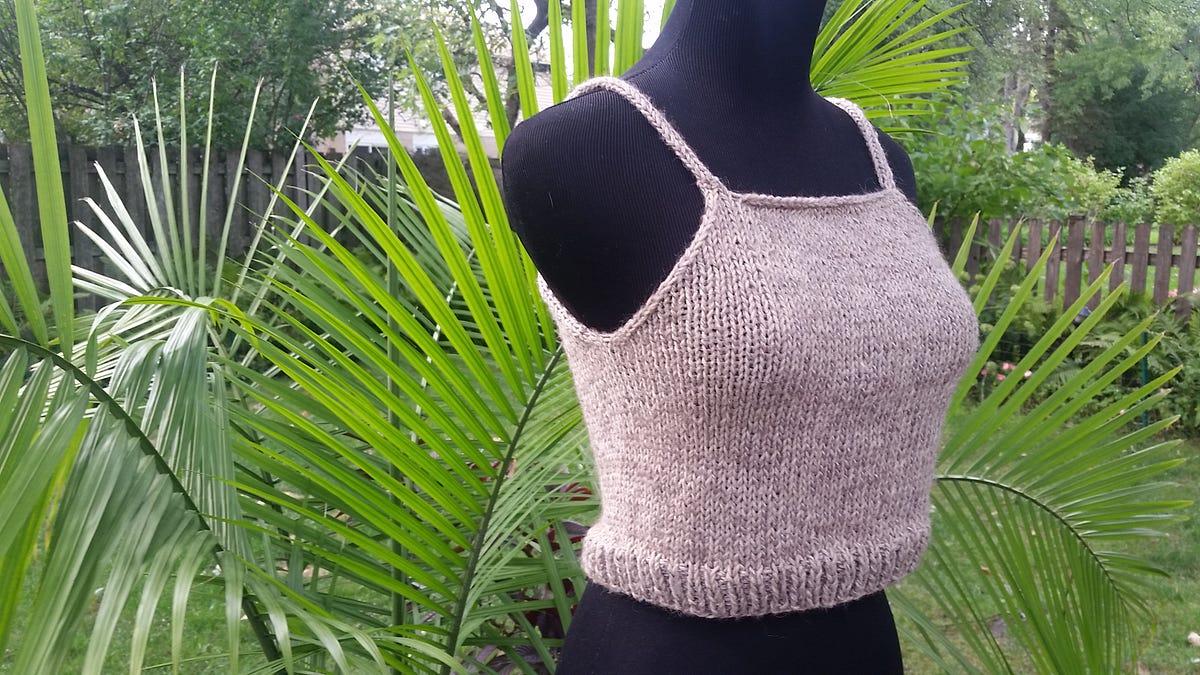 metallic shine tank | by Claire Rosen | Medium
