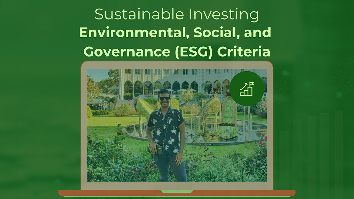 Sustainable Investing: Environmental, Social, and Governance (ESG) Criteria 🌳 | by Don ...