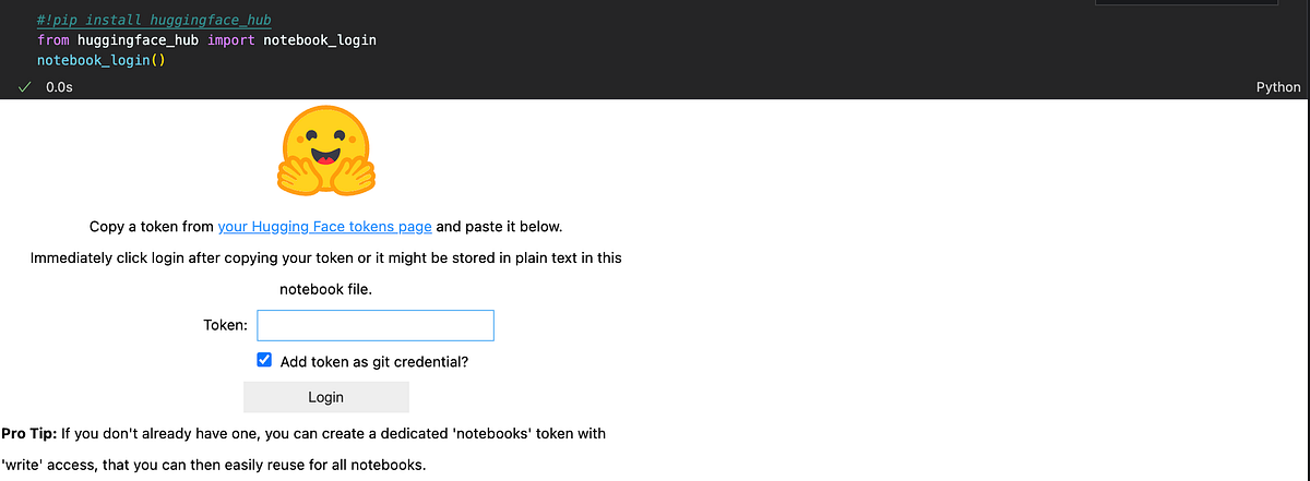 HuggingFace Login from VSCode Notebook - Austin Powell - Medium