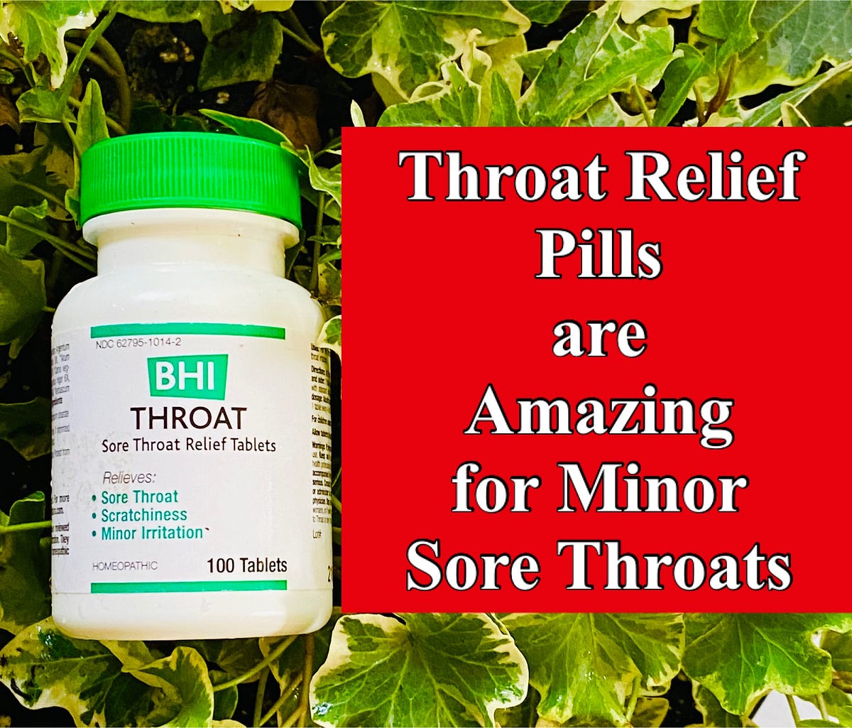 BHI Throat Pills Are Amazing for Minor Sore Throats - Dr. Paul Haider ...