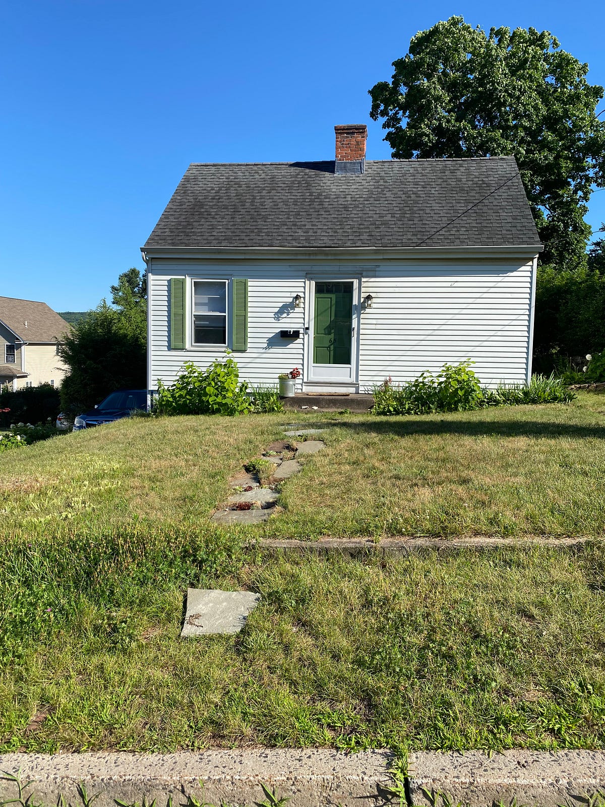 Building a Path to My Front Door. I Did It Myself but know time will ...