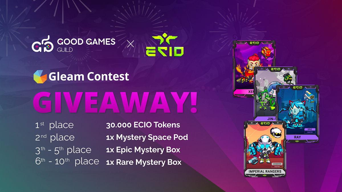 GGG x ECIO Gleam Contest. Hello! It’s always a pleasure to send… | by ...