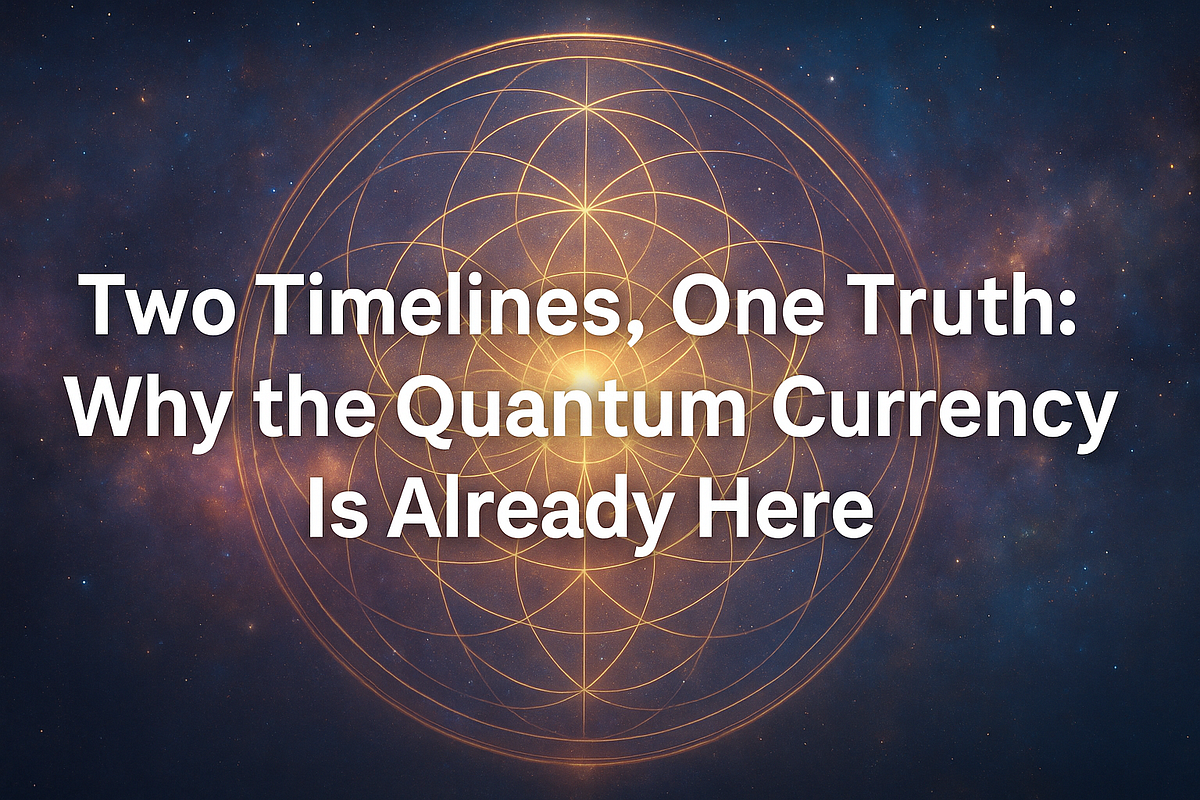 🌍 Two Timelines, One Truth: Why the Quantum Currency Is Already Here ...