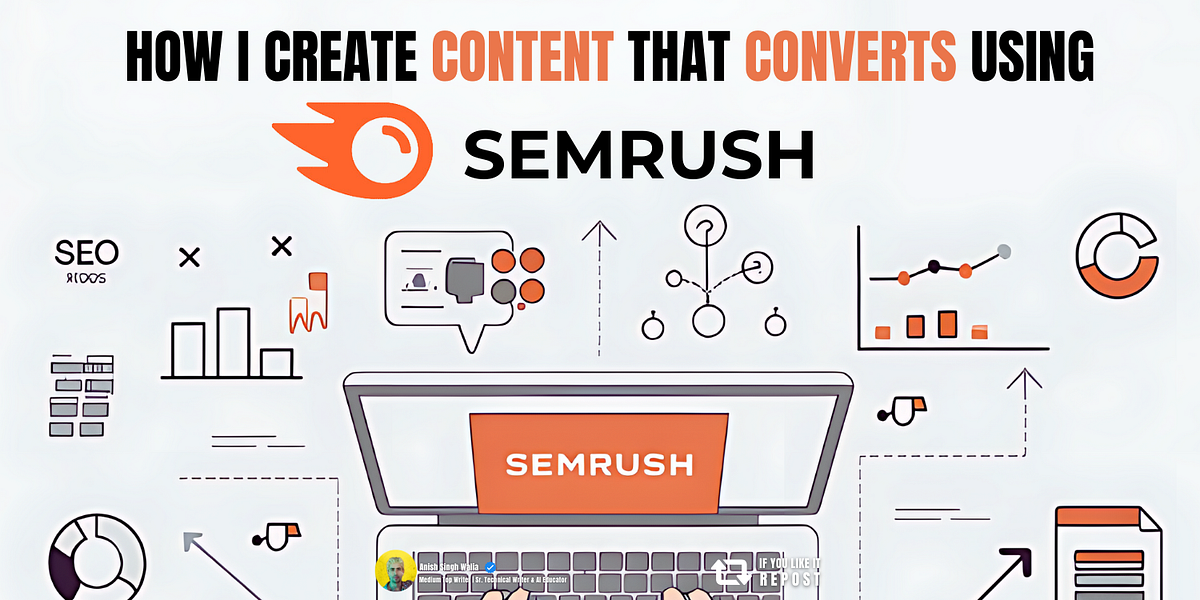 How I Create Content That Converts using Semrush | Medium