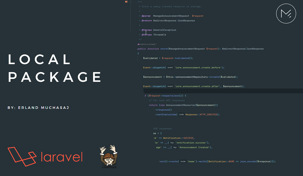 Install local packages on your laravel project | by Erland Muchasaj | Medium