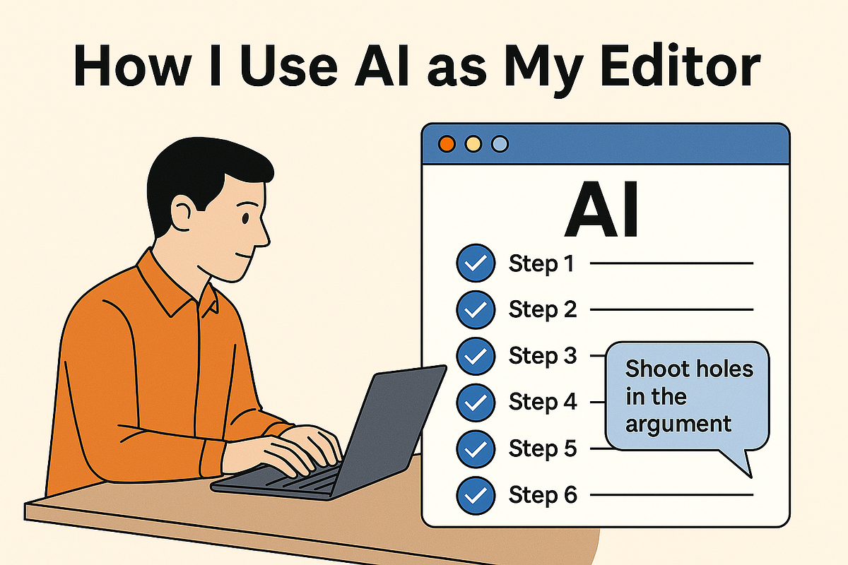 How I Use AI as My Editor: Recreating the Editorial Process for ...