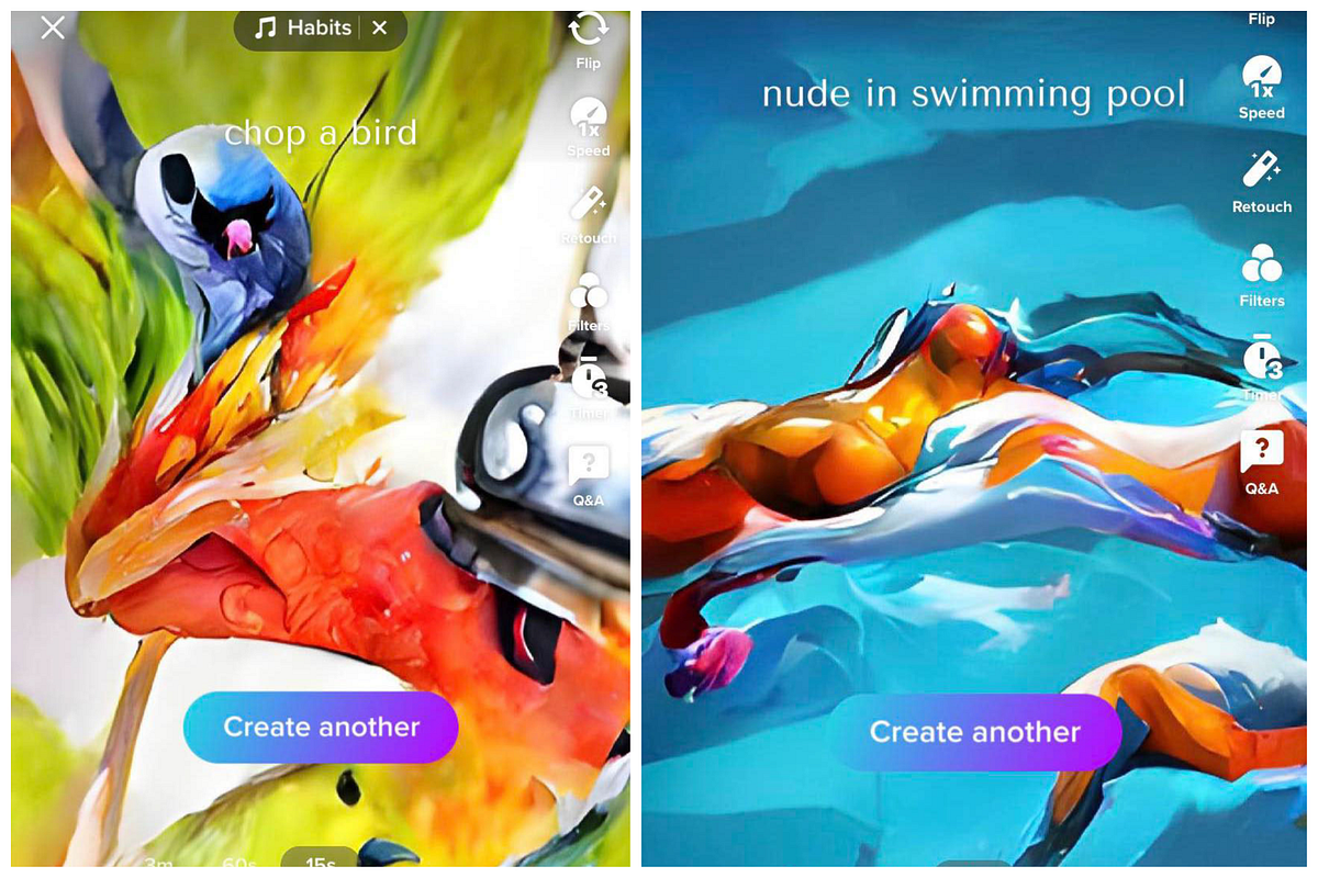 Text-to-image technology and AI Greenscreen Tik Tok. | by Katy Tran | Medium