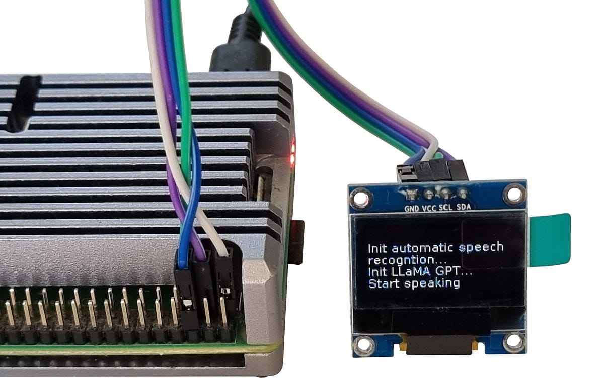 A Weekend Ai Project Running Speech Recognition And A Llama 2 Gpt On A Raspberry Pi By