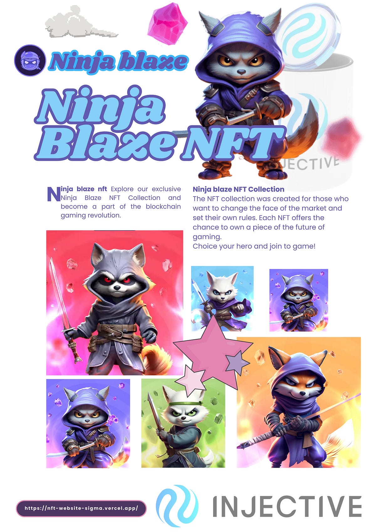 Coming Ninja blaze nft collection mint: | by Olafundzriche | Medium
