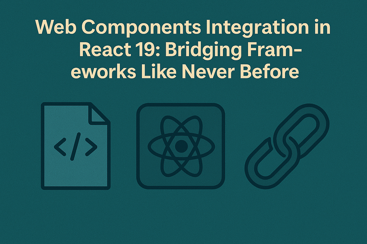 Web Components Integration in React 19: Bridging Frameworks Like Never Before! | by Himanshu ...