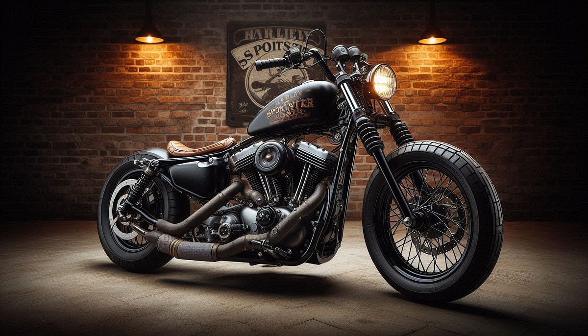 Harley Sportster Chopper: A Timeless Classic with a Modern Twist | Medium