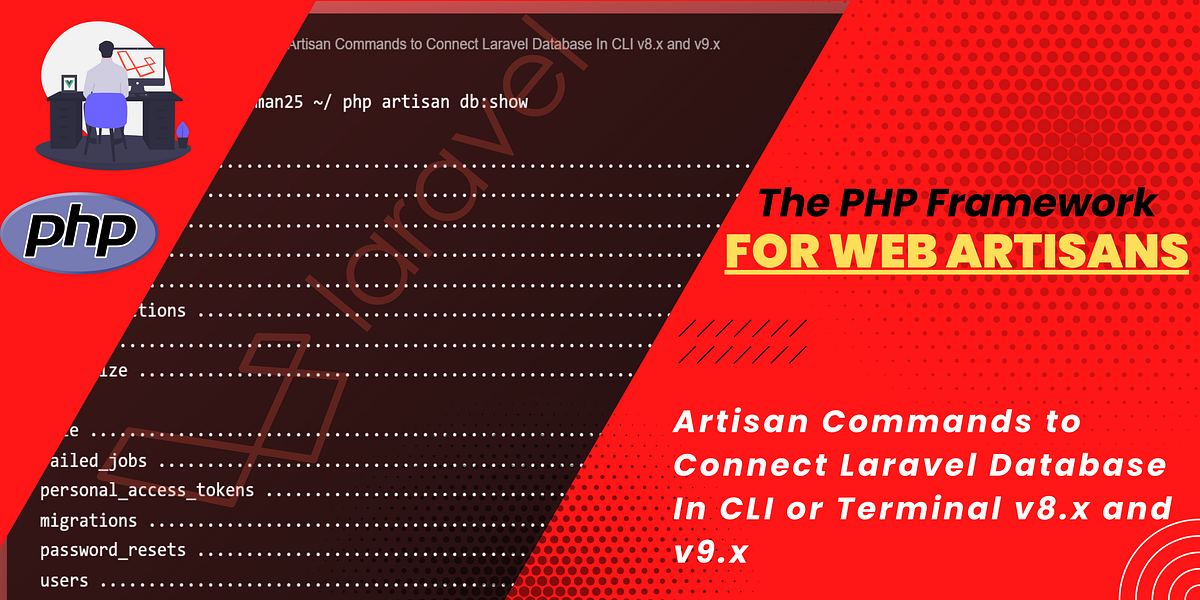 Artisan Commands to Connect Laravel Database In CLI or Terminal v8.x ...