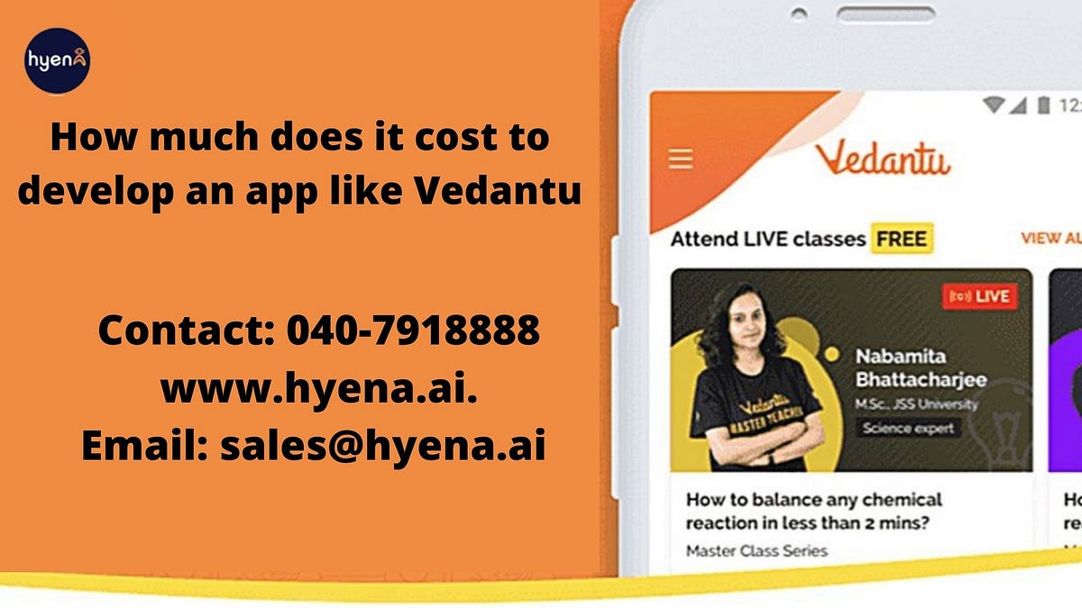 How much does it cost to develop an app like Vedantu | by Anita Basa | Medium