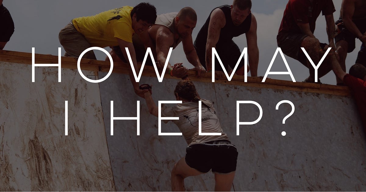 How may I help?. By Jesse Atwell | by Jesse Atwell | Jesse's Blog by ...