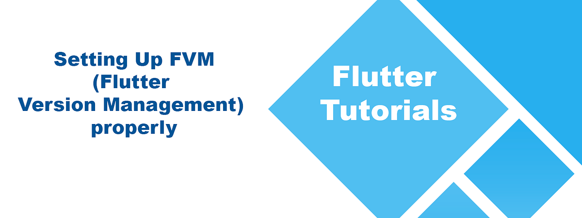 Setting up FVM (Flutter Version Management) properly | by Sanjib Maharjan | Medium
