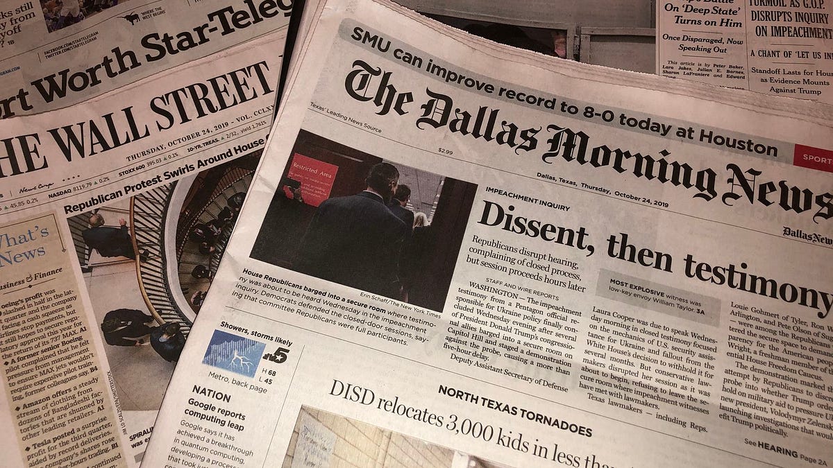 Newspaper Advertising — Benefits Revealed | by Lilly Parsons | Medium