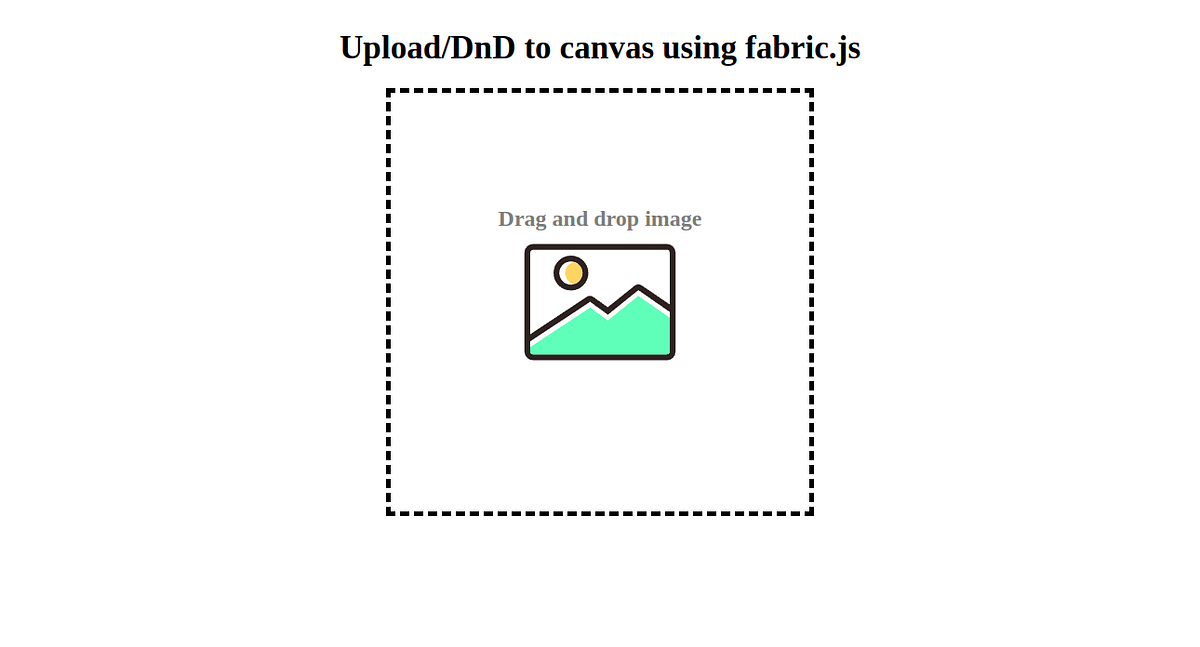 How to do drag & drop as well as input file upload of images into HTML5 canvas? - Girish ...