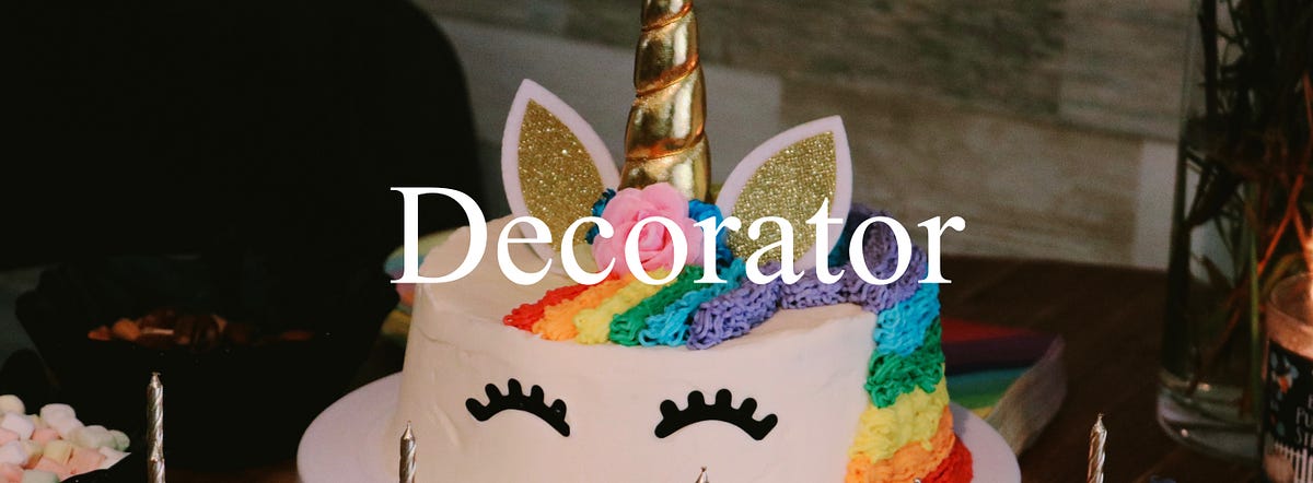 Design Pattern 101 — Decorator Pattern | by Phayao Boonon | Medium