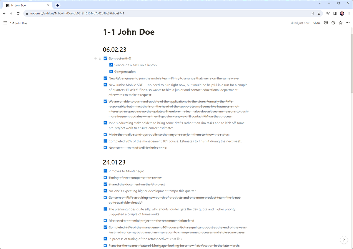 Guide: why and how to do 1 to 1’s | by Vladimir Lazarev | Medium