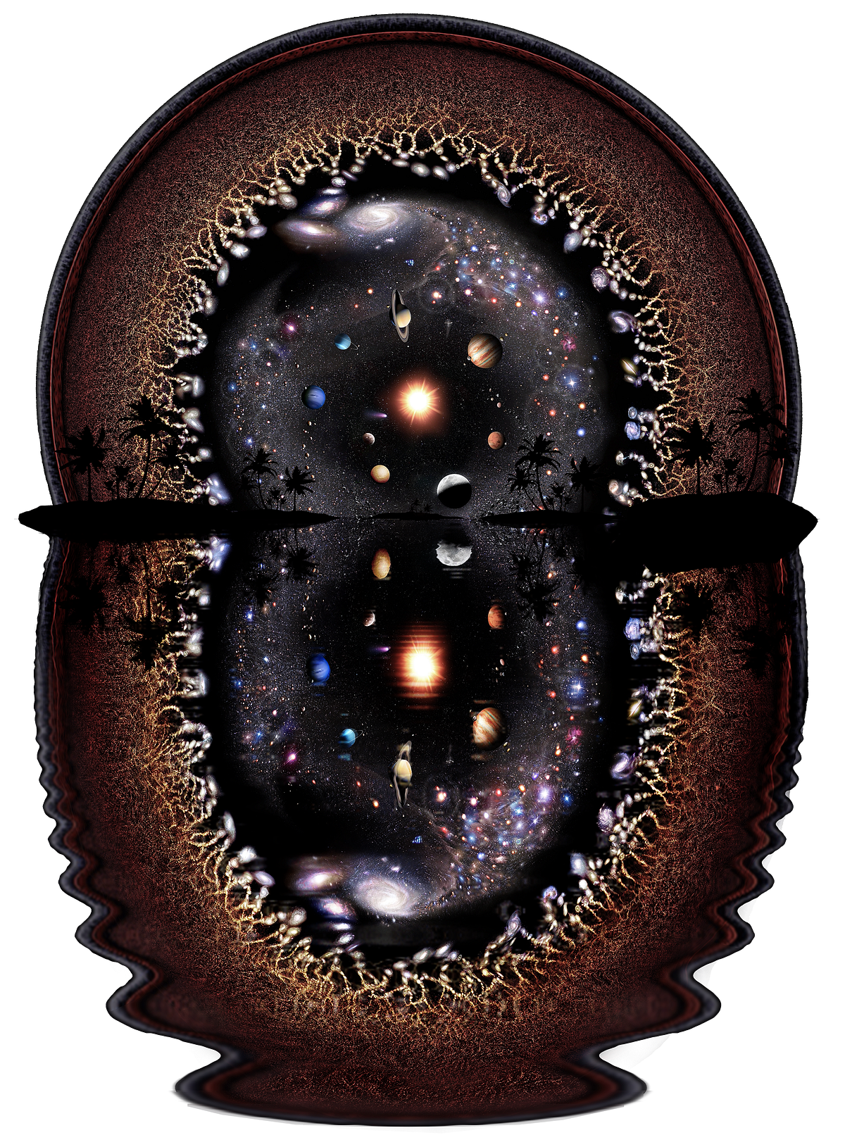 Drops Falling into Fractal Ponds. Poetry Compilation about the Cosmos ...