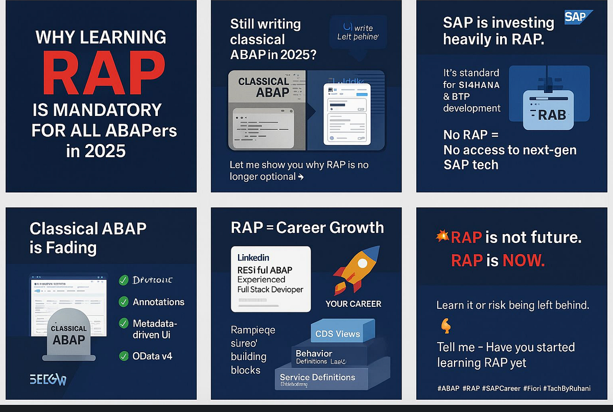 SAP RAP is not Future Anymore, it’s NOW | by Ruhani Garg | SAP ...