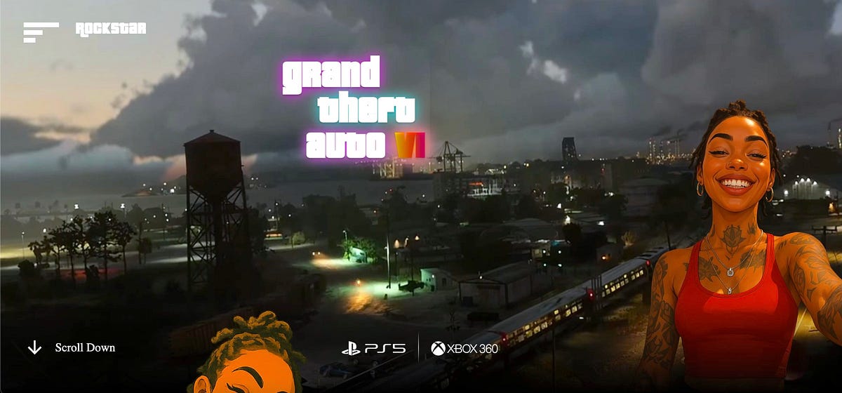 🎮 Recreating the Cinematic Feel of GTA VI: with React, GSAP & Tailwind | by Er Raj Aryan | Medium