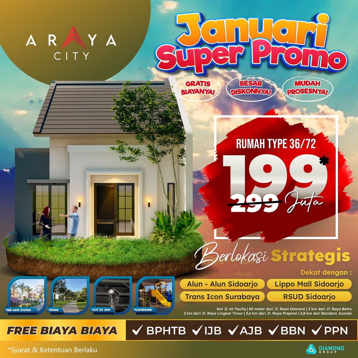 Paling Modern, WA 0823–3511–9990, Rumah Modern Di Sidoarjo Di Bawah 200 Juta | by ...