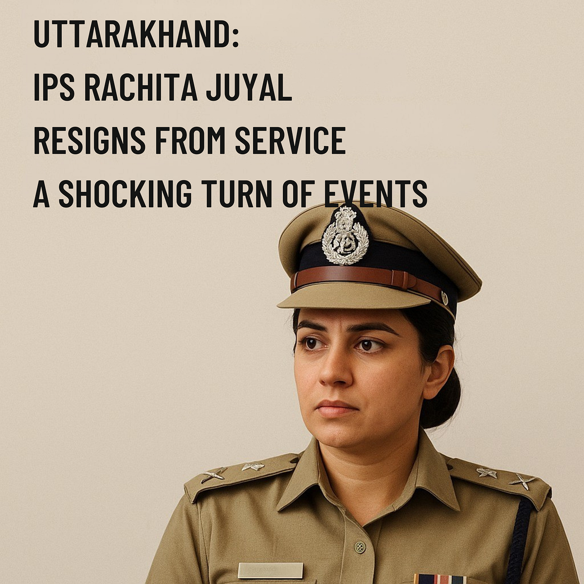 News Top Stories Uttarakhand: IPS Rachita Juyal resigns from service ...