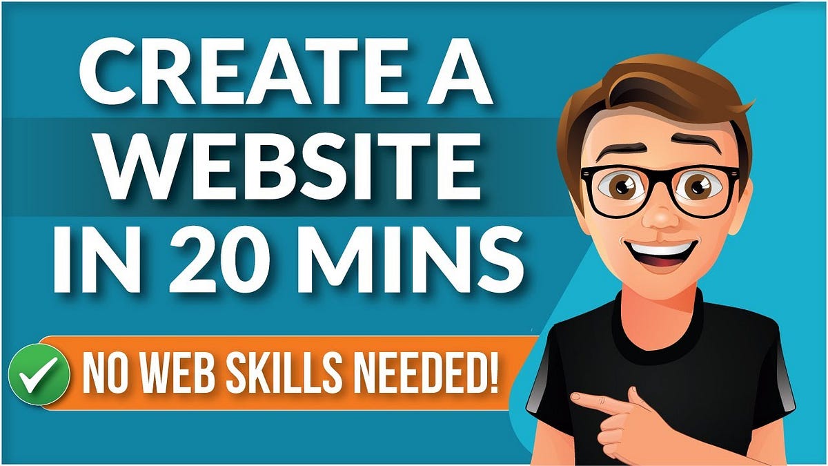 How To Create A Website In 20 Minutes | by OllyPro Earning | Medium