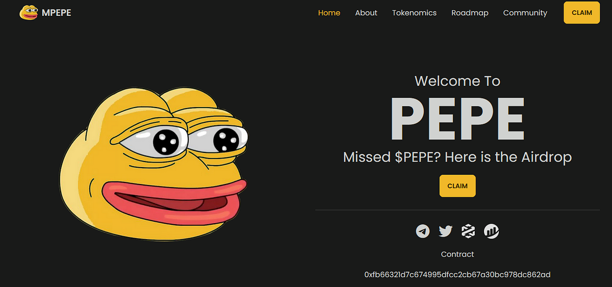 🌟💰 PEPE Airdrop! 💰🌟. 🔗 Claim Your Airdrop Tokens Here… | by Xi Wang ...