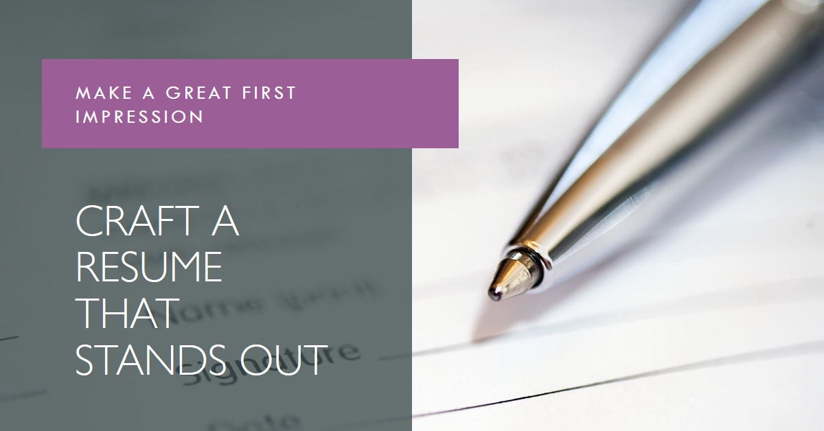 Crafting an Impactful Resume: Your Gateway to Professional Success | Medium