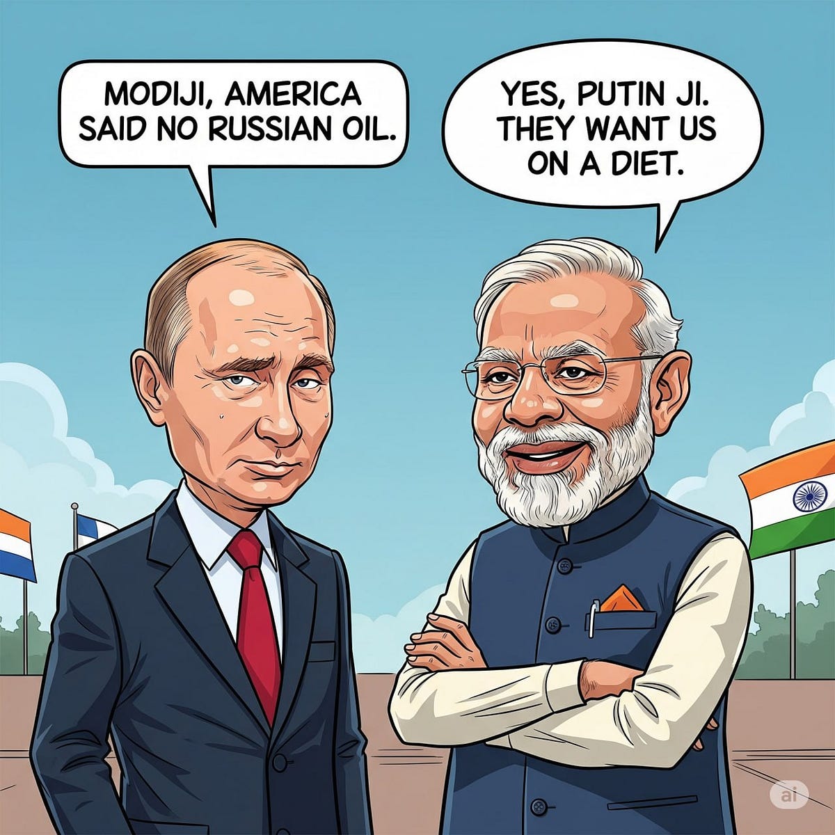 The Day Tariffs Tested Friendship: Modi & Putin vs USA | by Akash ...