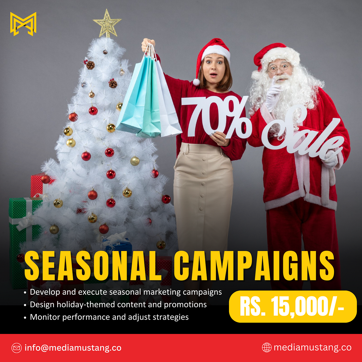 Crushing Your Seasonal Marketing Goals - Mediamustang - Medium