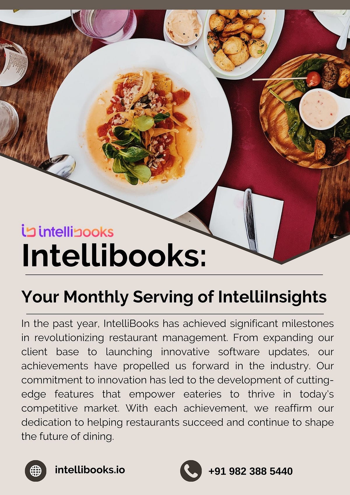 Transforming Dining Experiences: The IntelliBooks Way | by IntelliBooks | Apr, 2024 | Medium