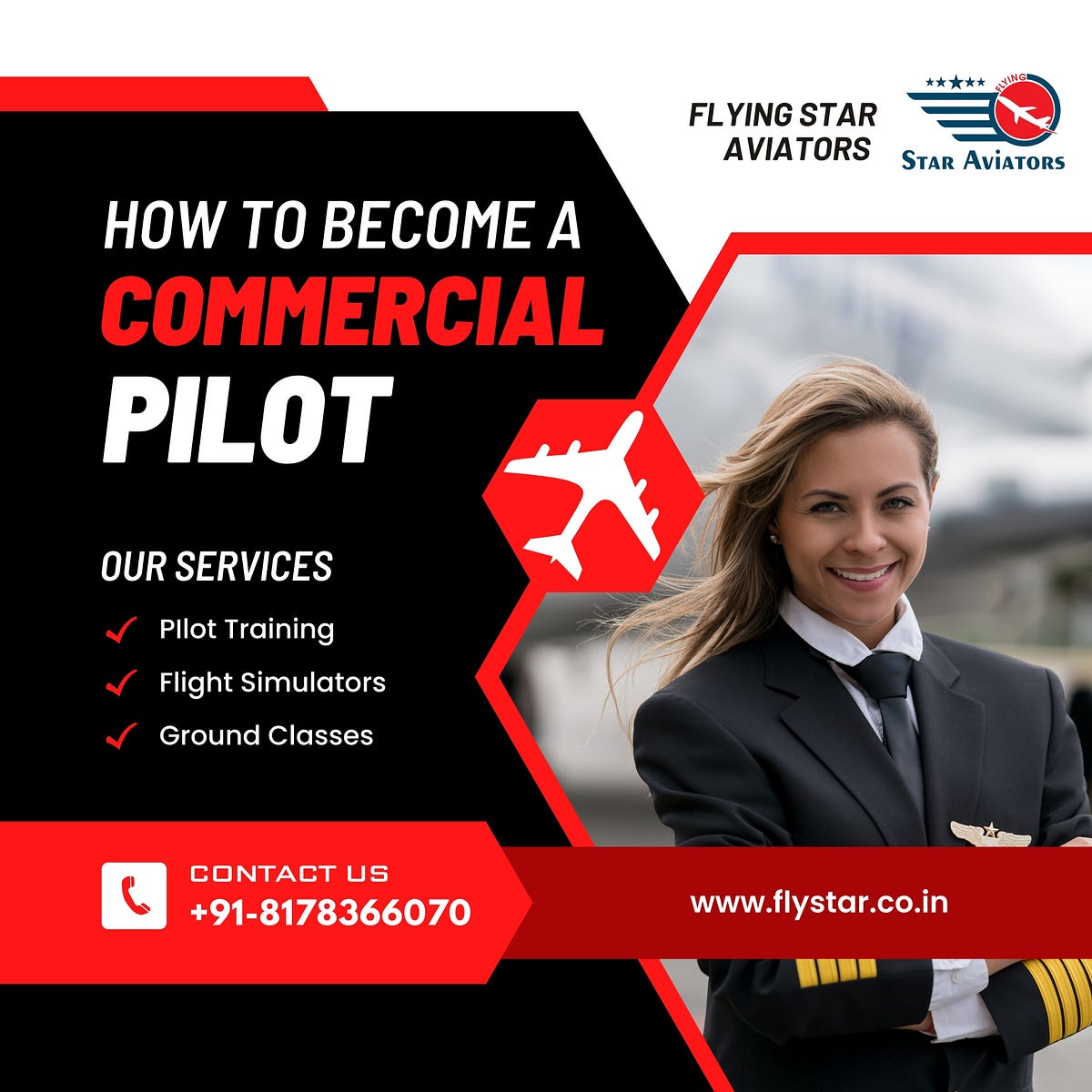 How to Become a Commercial Pilot with Flying Star Aviators | by Flystar Aviation | Medium
