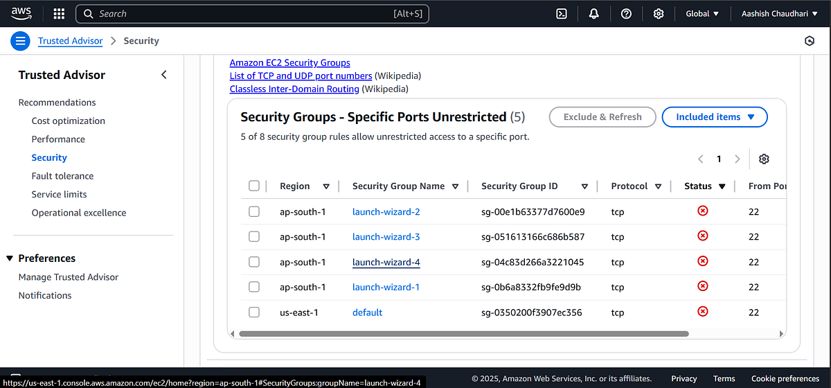 How I Gave My AWS Account a Health Check-Up with Trusted Advisor | by ...